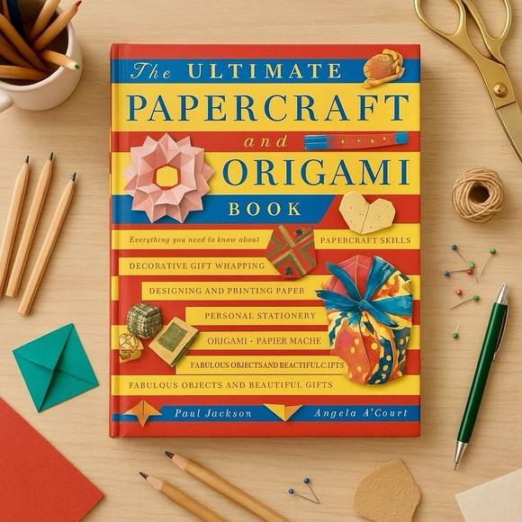 Books | Accents | The Ultimate Papercraft And Origami Book Multicolor ...